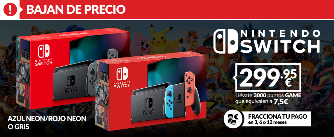 GAME.es - Videojuegos Nintendo Switch Compra, ahorra con nuestras ...