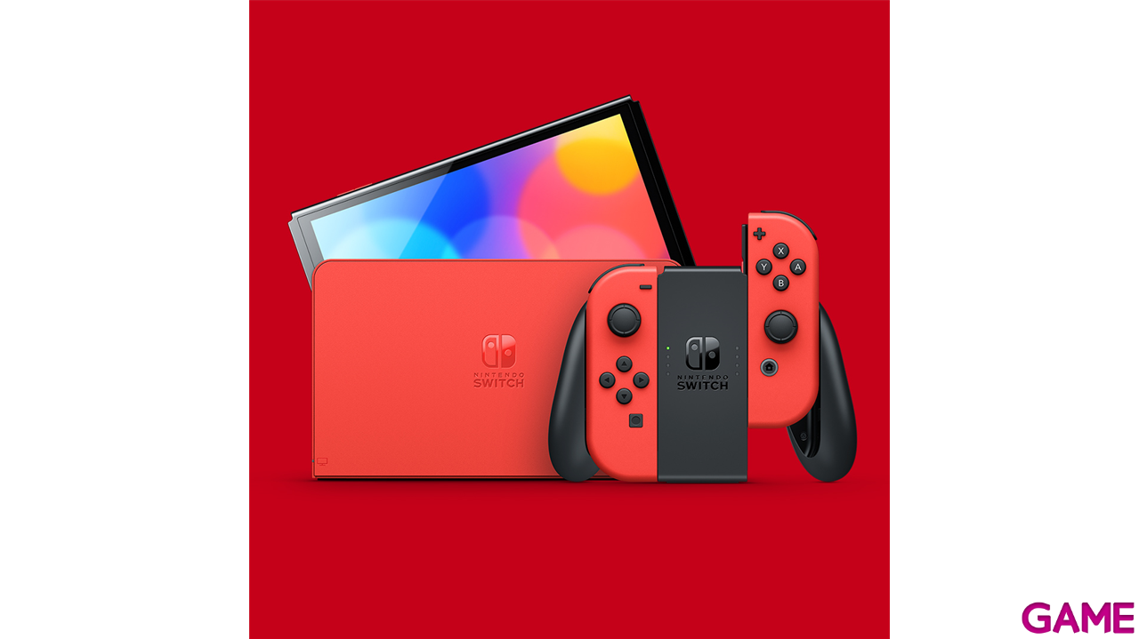 Nintendo Switch OLED Roja Edición Mario. Nintendo Switch: GAME.es