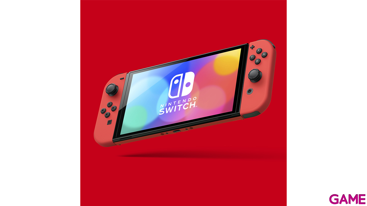 Nintendo Switch OLED Roja Edición Mario. Nintendo Switch: GAME.es