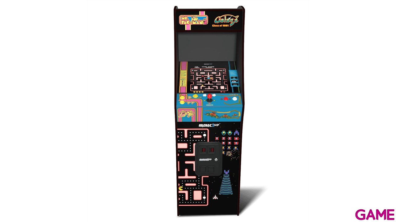 Arcade1Up Ms. Pac-Man vs Galaga Class of 81 Deluxe Arcade Machine ...