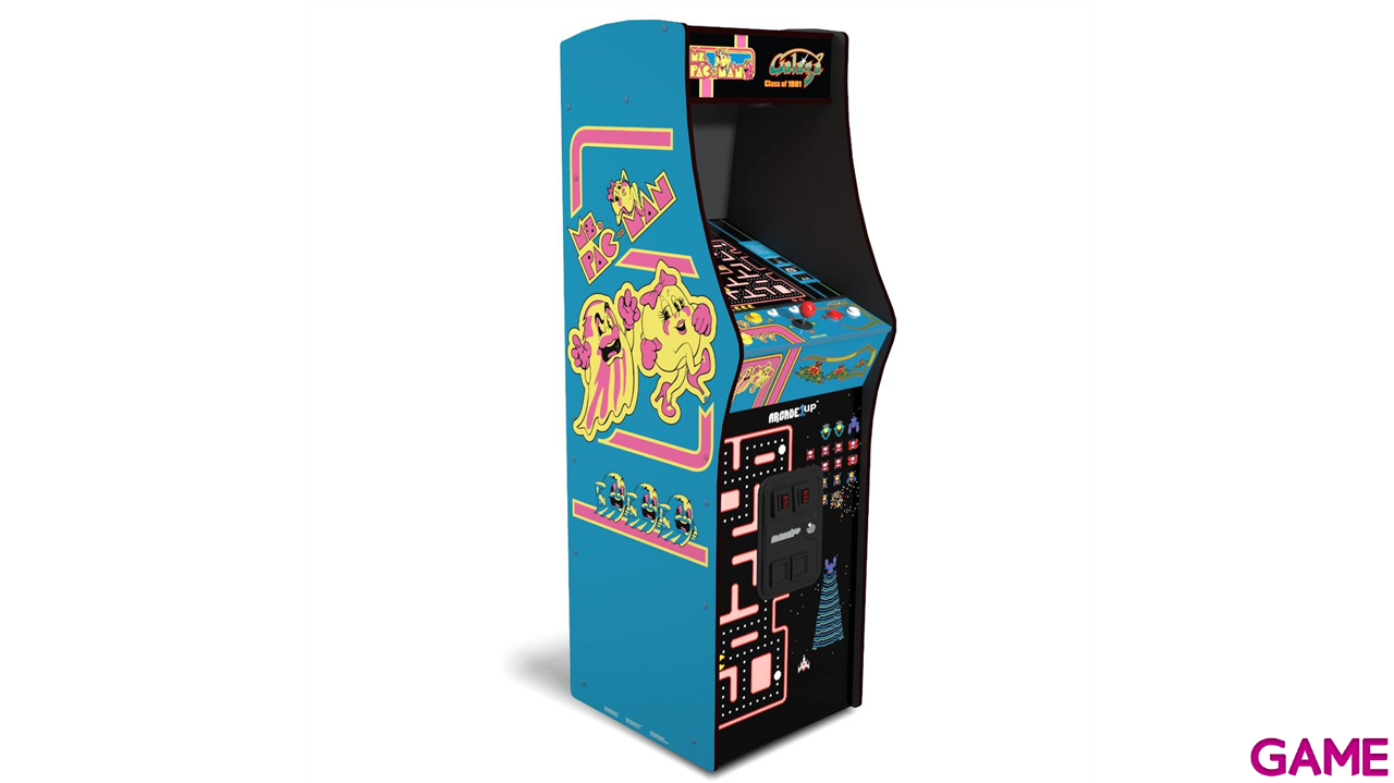 Arcade1Up Ms. Pac-Man vs Galaga Class of 81 Deluxe Arcade Machine ...