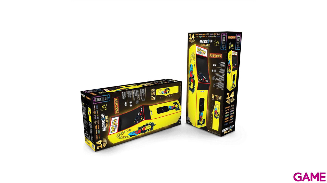 Arcade1Up Pac-Man Deluxe Arcade Machine. Electronica: GAME.es