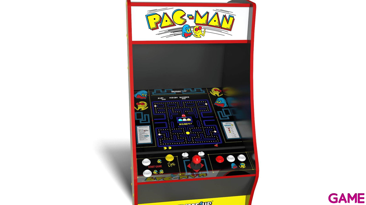 Arcade1Up Pac-Man Deluxe Arcade Machine. Electronica: GAME.es
