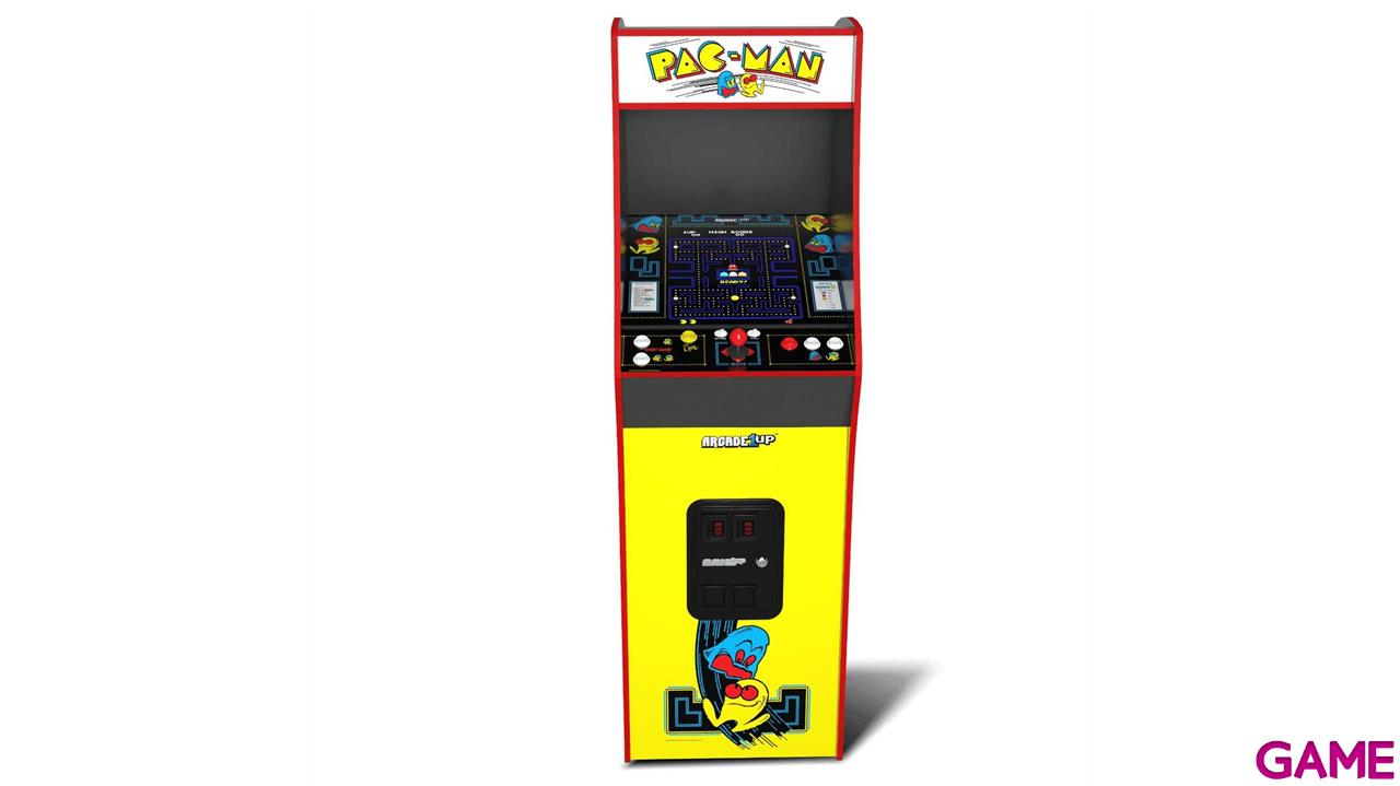Arcade1Up Pac-Man Deluxe Arcade Machine. Electronica: GAME.es