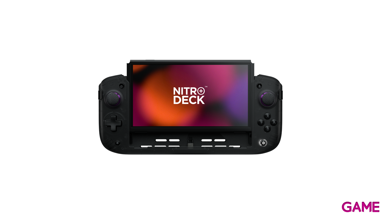 Controller Nitro Deck + Clear Black. Nintendo Switch: GAME.es