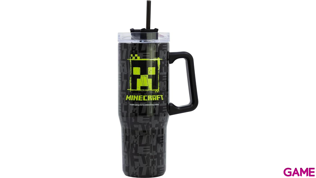 Taza Termo Minecraft Xl Acero Inoxidable 940 Ml. Merchandising: GAME.es