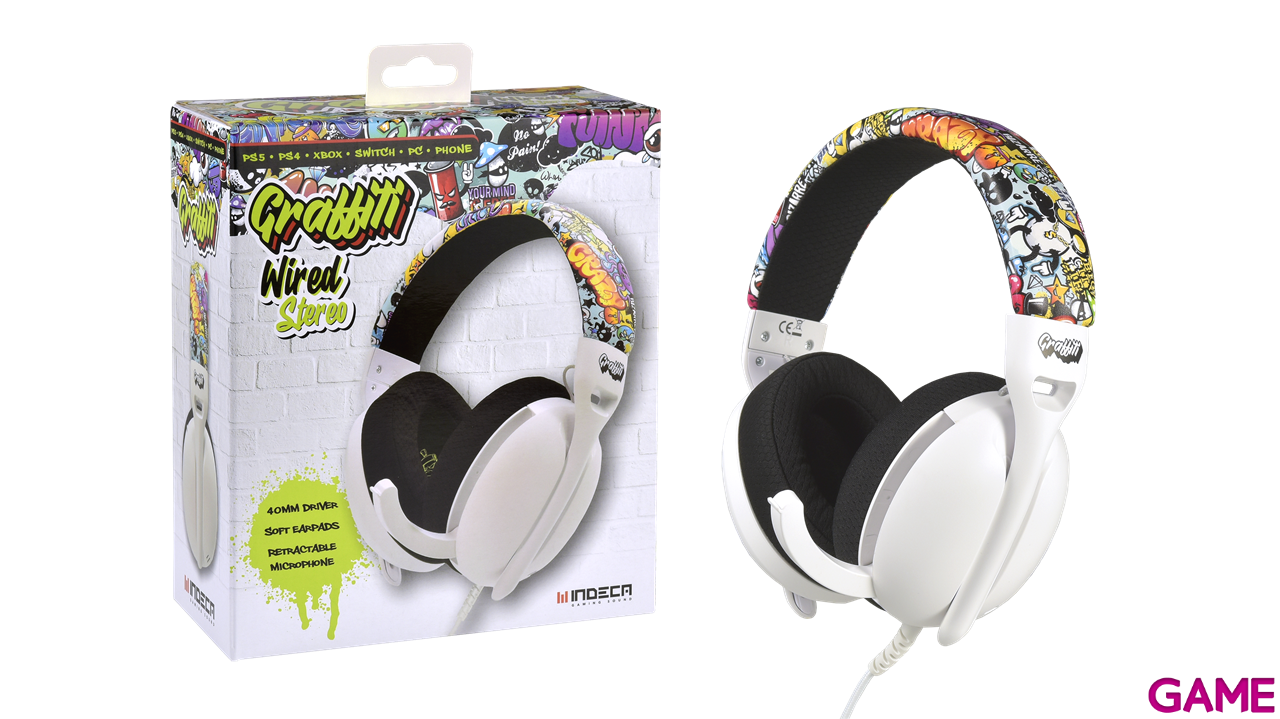 Indeca Graffiti Life 2025 PC - PS5 - PS4 - XBOX - Switch - Auriculares ...