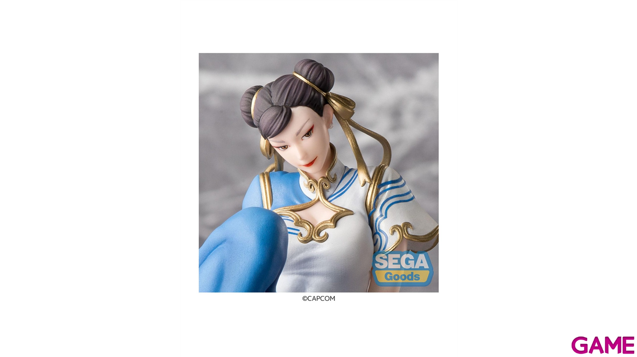Figura Street Fighter 6 Chun-Li Perching de 14 cm. Merchandising: GAME.es