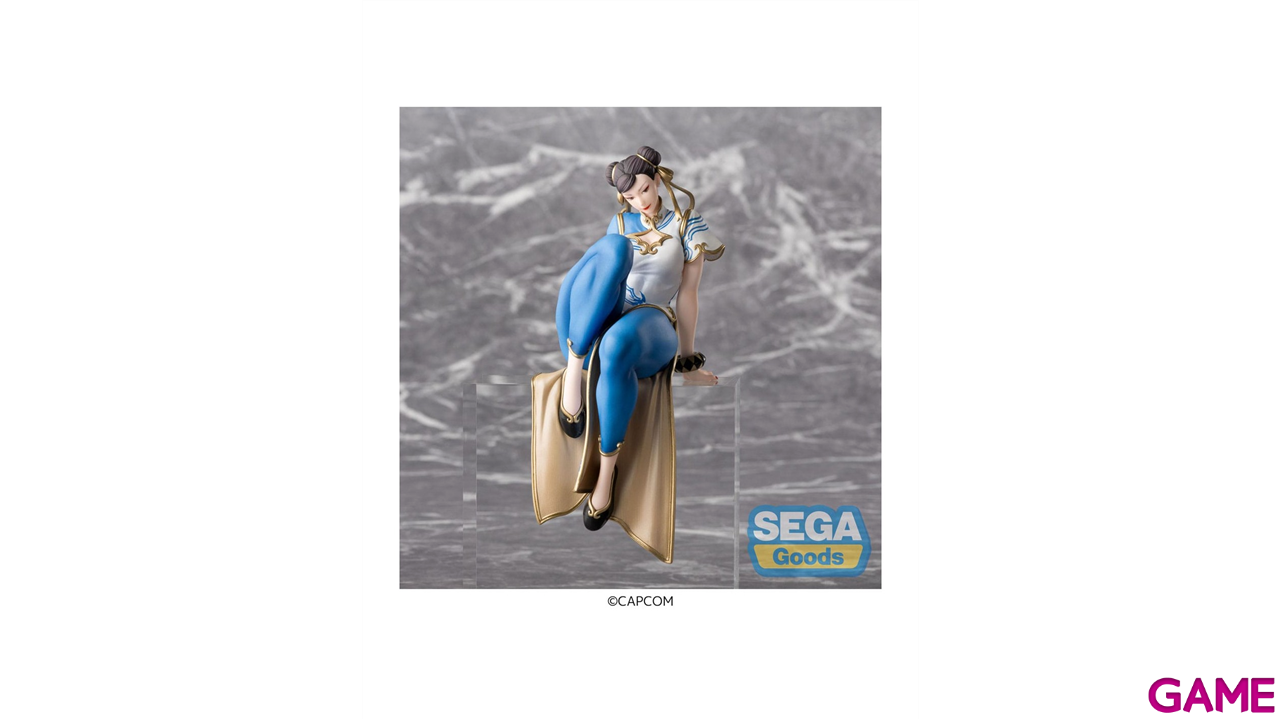 Figura Street Fighter 6 Chun-Li Perching de 14 cm. Merchandising: GAME.es