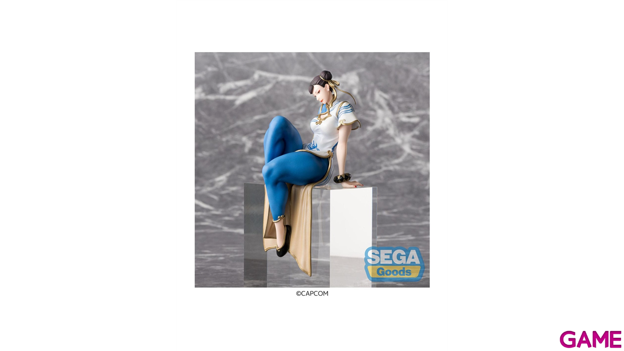 Figura Street Fighter 6 Chun-Li Perching de 14 cm. Merchandising: GAME.es