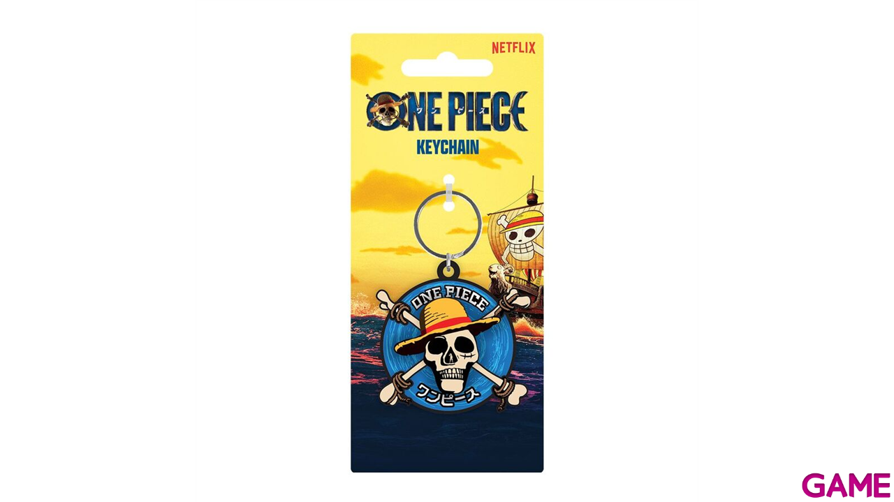 Llavero Spinner Escudo One Piece. Merchandising: GAME.es