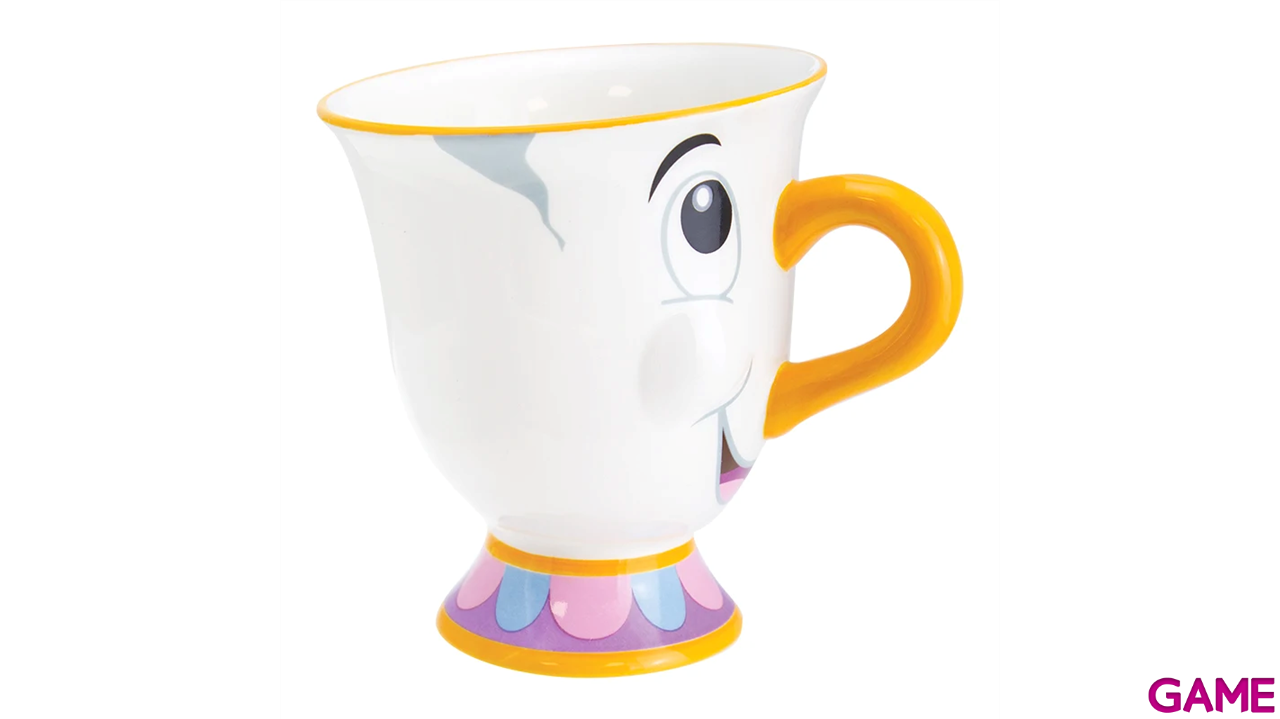 Taza La Bella y la Bestia Chip. Merchandising: GAME.es
