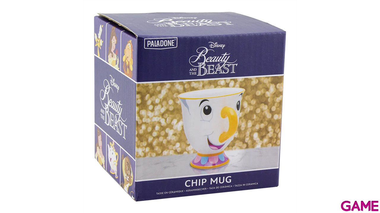 Taza La Bella y la Bestia Chip. Merchandising: GAME.es