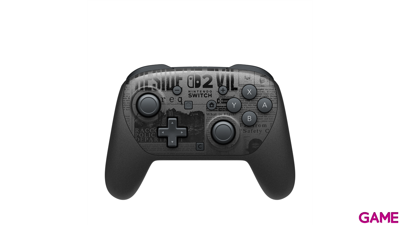 Nintendo Switch 2 Pro Controller Edición Resident Evil Requiem ...