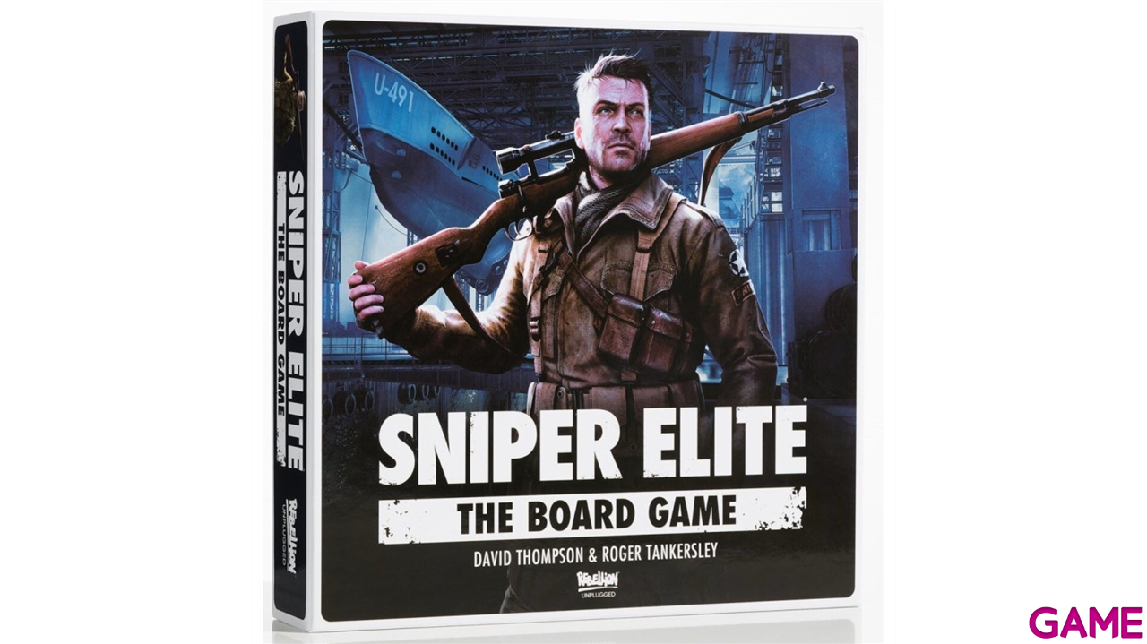 Sniper Elite: The Board Game. Merchandising: GAME.es
