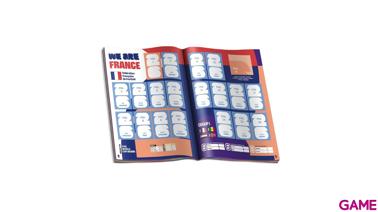 Álbum de cromos World Cup 2026. Merchandising: GAME.es