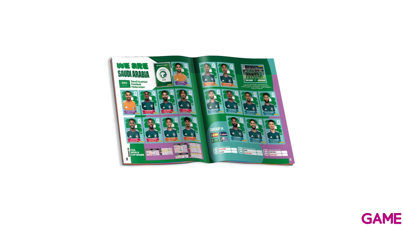 Álbum de cromos World Cup 2026. Merchandising: GAME.es