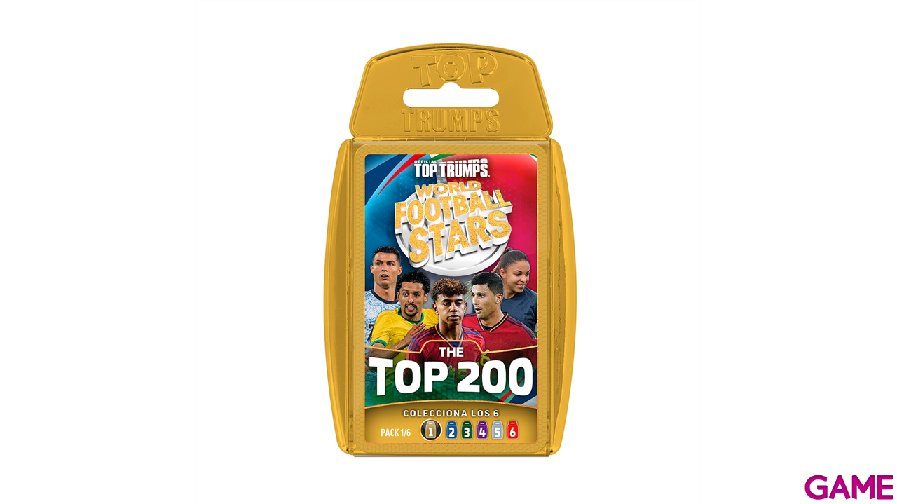 Starter pack de cartas Futbol Mundial - Top 200. Merchandising: GAME.es