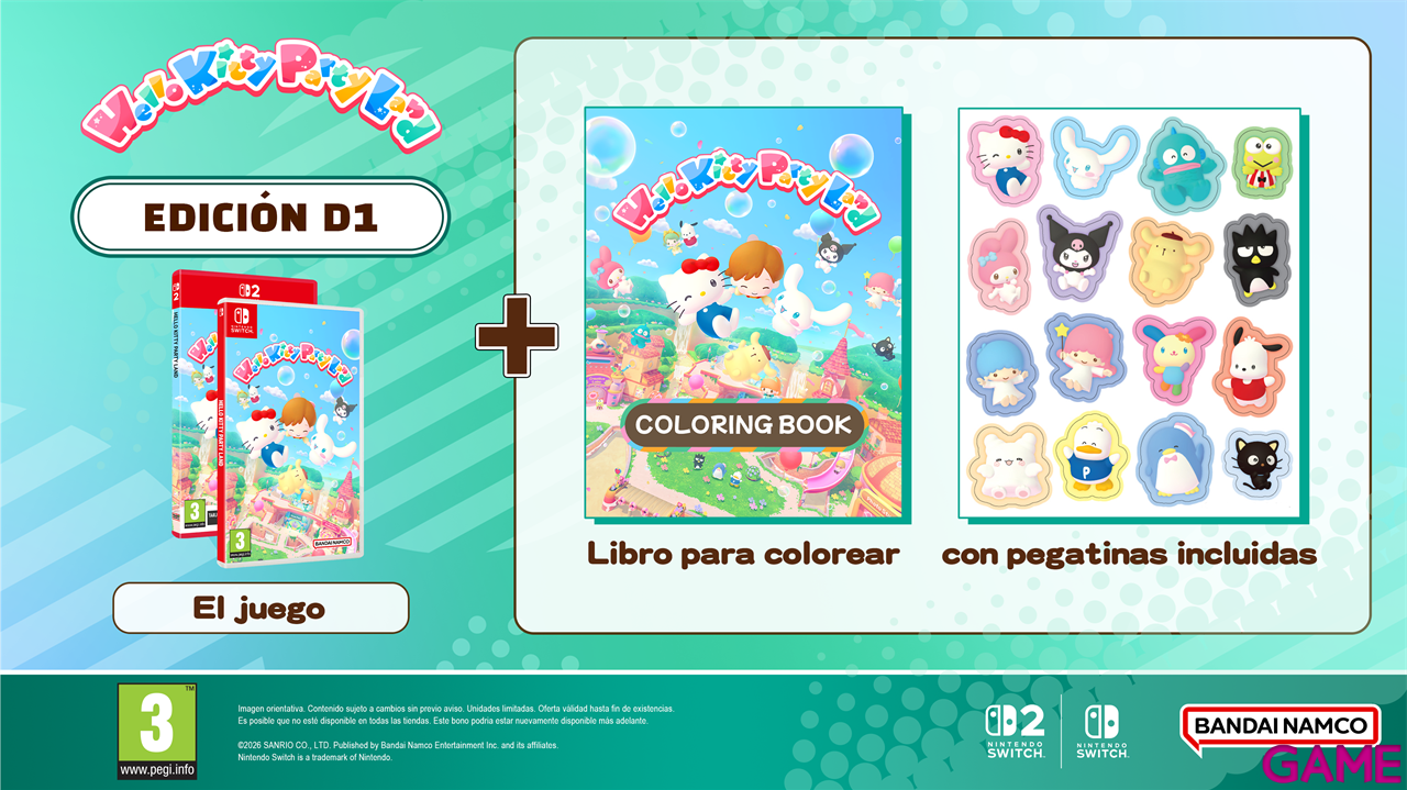 Hello Kitty Party Land Day One Edition. Nintendo Switch: GAME.es