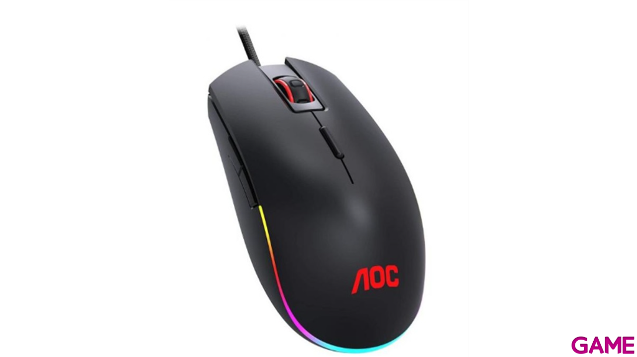AOC GM500 Óptico 5000 DPI - Raton Gaming. PC GAMING: GAME.es