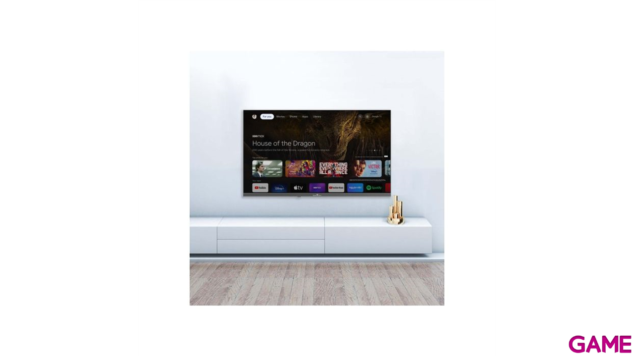 Smart Tech 32HG01V 32´´ - LED - HD - Google TV - Televisor. Imagen: GAME.es
