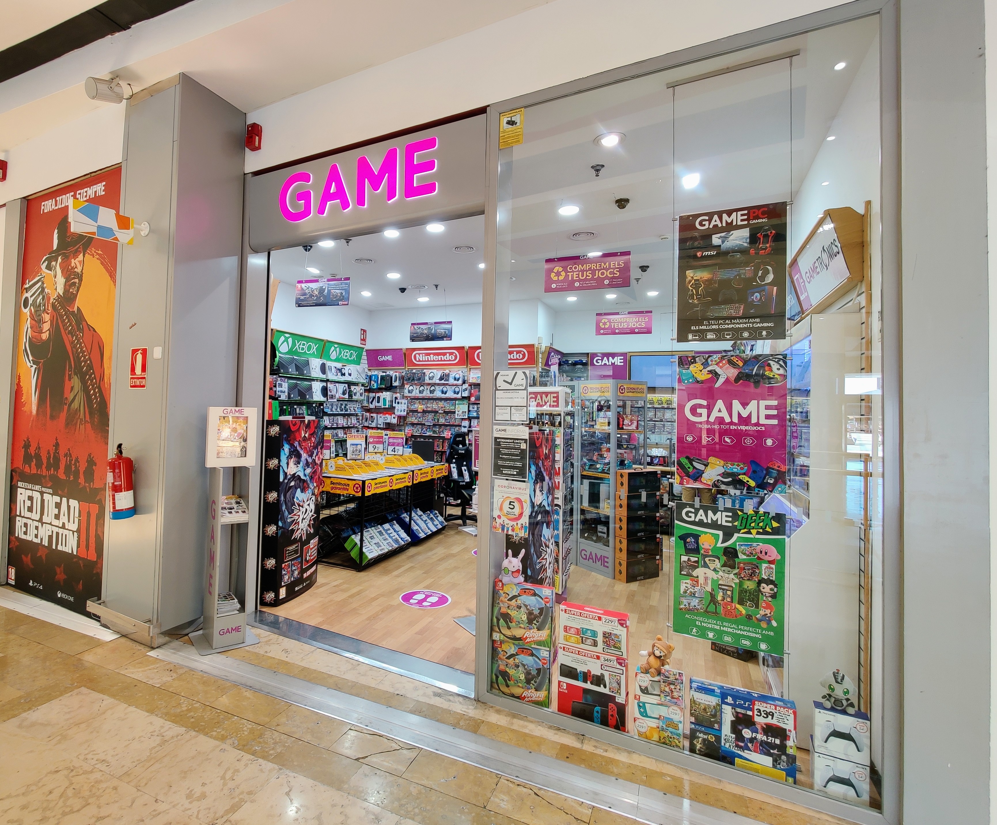 GAME.es - Tienda Game SEVILLA MAIRENA DEL AJARAFE METROMAR VIDEOJUE ...